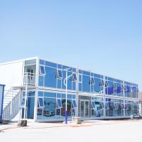 China Zontop China Factory Storage Prefabricated Homes Modular Prefab Shipping  Office Prefab Container House for sale