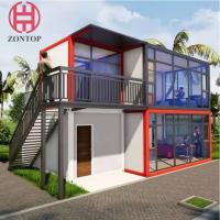 China Zontop China Modern Prefabricated China Storage Luxury Quick Build Temporary  20 Ft Container Home Modular House for sale