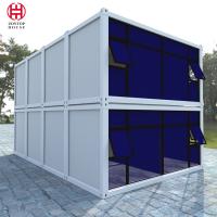 China Zonop Modern Luxury Storage Glass Detachable 2 Room  Prefabricated 20 Ft  40 Ft Bolt Modular Home  Container Prefab Hous for sale