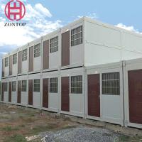 China Zontop Economic Price Detachable Quick Build Living Space  Modular House 20ft Prefab Bolt Container for sale