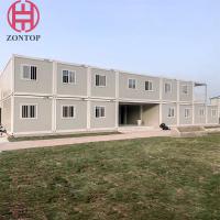 China Zontop Modern Design Detachable Portable Storage Movable Living Dormitory Office Building Prefab Bolt Container House for sale