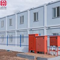 China Zontop 2 Story 40ft Prefab Shipping Container Luxury Modern House Prefabricated Prefab Cabin Homes for sale