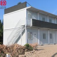 China Zontop China 4 Bedrooms Luxury Prefabricated Modern Quick Concrete 20ft Container Homes 2 Story Prefab House for sale