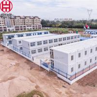 China Zontop  2 Story  China 4 Bedrooms Luxury Container  Homes  Prefabricated Modern Quick Concrete 20ft Prefab House for sale