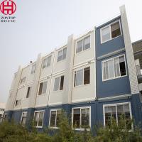 China Prefabricated Modular Stackable Container Homes  2 Story Prefab Home for sale