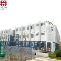 China Zontop China 4 Bedrooms Luxury Prefabricated Modern Quick Concrete 20ft Container Homes 2 Story Prefab House for sale