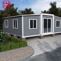 China Zontop China Luxury Living Shipping 3 Bedroom Modular Prefabricated Home Prefab Bolt 20ft Expandable Container House for sale