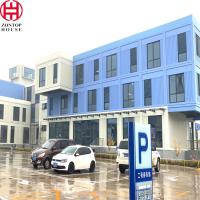 China Zontop China 4 Bedrooms Luxury Prefabricated Modern Quick Concrete 20ft Container Homes 2 Story Prefab House for sale