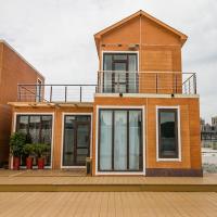 China Zontop Morden  Modular Luxury Prefabricated Houses Container  Steel Frame Prefab House Homes for sale