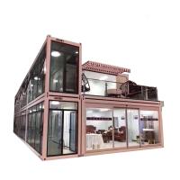 China Zontop China Factory Light Steel  2 Story Modular Container  Prefabricated House for sale