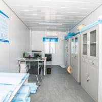 China Zontop China Morden  Low Cost Prefabricated Home  Building Flat Pack Container Office House for sale