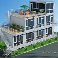 China Zontop China Morden Luxury Modular Home Prefabricated  Container Houses for sale