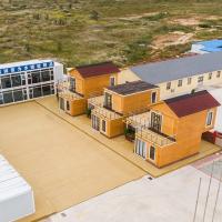 China Zontop Modern Building Luxury Complex Design Mdular  Prefabricated Container Prefab Light Steel Villa Apartments House for sale