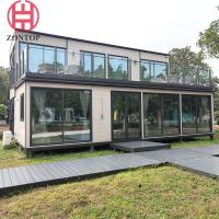 China Zontop China Factory Modern Fast Assemble Durable Modular Concrete Prefabricated Modular Container Home for sale