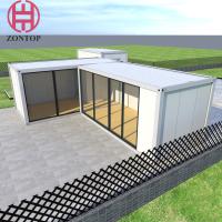 China Zontop China  Factory Storage  Prefabricated Prefab Puerto Rico Modular Foldable Portable Home 40ft Container House for sale