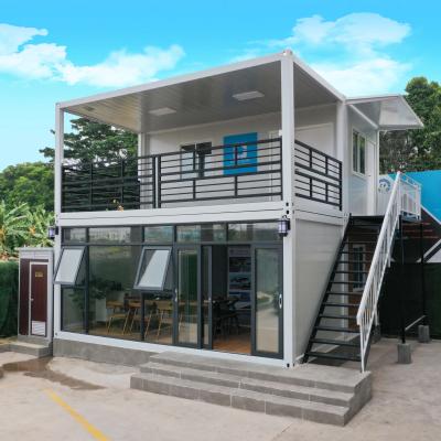 China Zontop High Quality  Two Storey Three Bedroom Luxury Living  Container House for sale