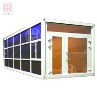 China Zontop 20ft 40ft luxury modern portable stackable 3 bedroom china shipping prefab expandable container  home house for sale