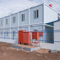 China Zontop  modern living portable 20 ft 40ft luxury china prefab homes bolt  prefabricated container house for sale