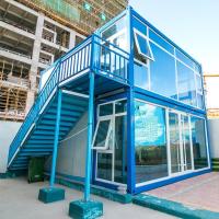 China Zontop  modern living portable 20 ft 40ft luxury china prefab homes bolt  prefabricated container house for sale