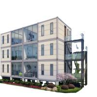 China Zontop Modern Living 40ft Luxury Flat Pack China Prefab Homes Bolt  Prefabricated Expandable Container House for sale