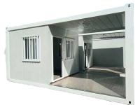 China Zontop Modern Living 40ft Luxury Flat Pack China Prefab Homes Bolt  Prefabricated Expandable Container House for sale