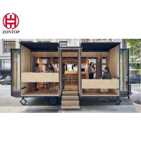 China Zontop Modern Living 40ft Luxury Flat Pack China Prefab Homes Bolt  Prefabricated Expandable Container House for sale