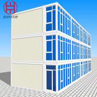 China Zontop  Modern Living Portable 20 Ft 40ft Luxury China Prefab Homes Bolt  Prefabricated Container House for sale