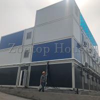 China Zontop  Luxury 40 Feet Stackable Flat Pack Fully Furnished Prefabricated  Storage Prefab  Container  Home House for sale
