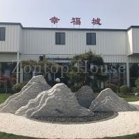 China Zontop  Luxury 40 Feet Stackable Flat Pack Fully Furnished Prefabricated  Storage Prefab  Container  Home House for sale