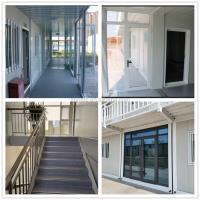 China Fully Furnished  Luxury 40 Feet Stackable Container Homes Flat Pack for sale