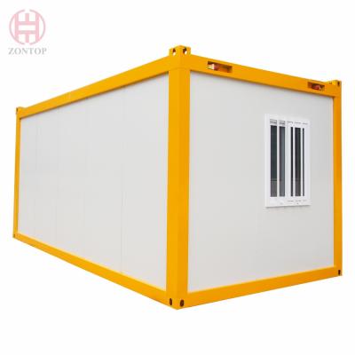 China Zontop Modern Flat Pack Portable Living Storage 2 Bedroom Shipping  Prefabricated Container House for sale