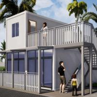 China Modular Modern Container House White Wall 20Ft 40Ft Modular Home for sale