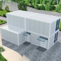 China Zontop  Flat Pack Build Kit Container House 40 Ft Prefab Houses Prefabricated Prefab Home Container  House for sale