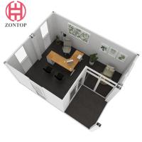 China Zontop Customized Design 1 Storey Two Bedroom Quick Built Durable Steel Structure  Prefab House for sale