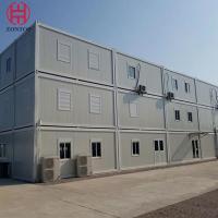 China Zontop China Factory Supply Light Stainless Steel Frame Earthquake  Two Storey Prefab Container  Houses for sale
