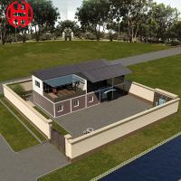 China Zontop Flat Pack Build Kit Container House 40Ft Prefab Houses Prefabricated 40Ft Container Flat Pack Container House for sale