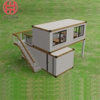 China Zontop Modern Prefab Living Flat Pack Container House 20 Foot Portable  Modular Container House for sale