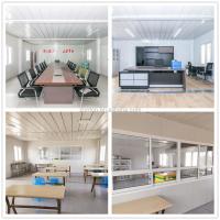 China ISO9000 CE 20ft 40ft Luxury Modern Steel Frame Portable Modular Homes for sale