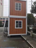 China Flat Pack Villa Room Store Hotel Restaurant 20ft / 40ft Steel Frame Container House for sale