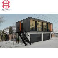 China Luxury 40 Feet Stackable Flat Pack Fully Furnished Prefab  Container  Home for sale