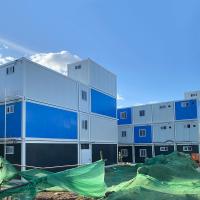China Zontop Chinese Complete Cheap Transportable Manufactured Metal  Steel Modular Container  Home House for sale