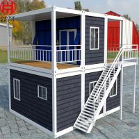China Zontop High Quality Chinese Complete Cheap Transportable Manufactured Metal   40ft/20ft Prefab Container House for sale