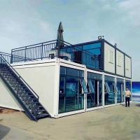 China Zontop Modern Luxury Quick Concrete 20ft 40 Ft  Ready Design 3 Bedroom 20 Ft Container House Prefab Container House for sale