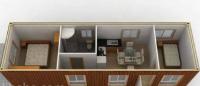 China Zontop Modern Luxury Quick Concrete Construction Construction  Fast Build Office Building Modular Container House for sale