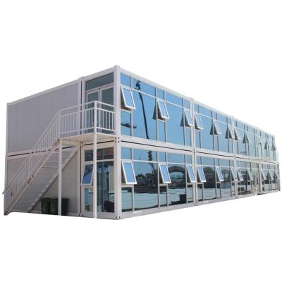 China Zopntop  Luxury Glass Wall Living Prefab Modular House Prefabricated Canada Container House for sale