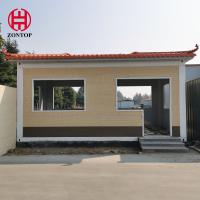 China Zontop Modern Flat Pack Portable Living 40ft Luxury China Prefab Homes 3 Bedroom  Prefabricated Container House for sale