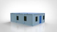 China Zontop Modern Luxury Quick Concrete 20ft 40 Ft  Ready Prefabricated 4 Bedrooms Prefab Homes Bolt Container House for sale