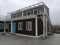 China Zontop Modern Luxury Quick Concrete Construction Complete Large Modular Prefab  House for sale