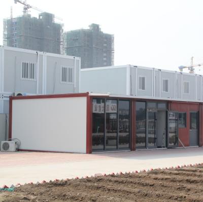 China Zontop Modern Flat Pack Portable Living 40ft Luxury China Prefab Homes 3 Bedroom  Prefabricated Container House for sale