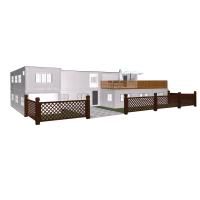 China Zontop Modern Flat Pack Portable Living 40ft Luxury China Prefab Homes 3 Low Price Living Prefabricated Container House for sale